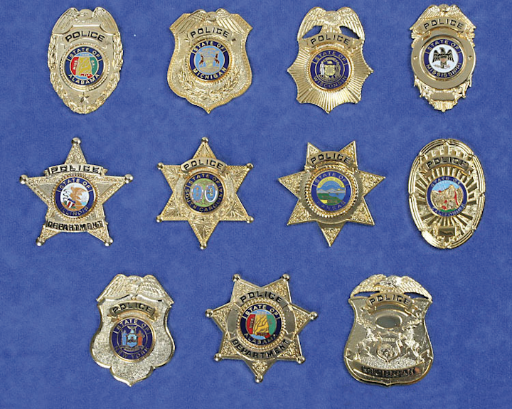 Pocket Badges From: Pocket Badge, Walter Curtis Co. LLC | Officer