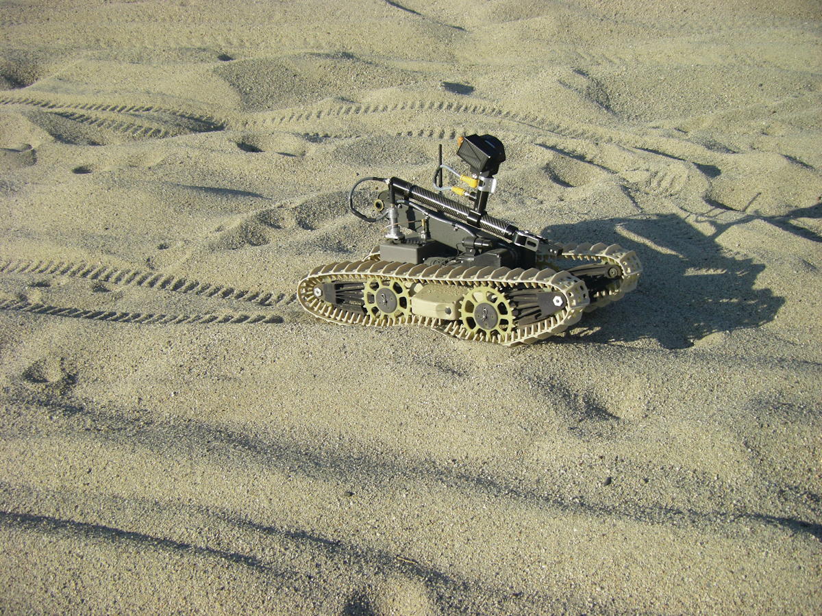 Dragon Runner Small Unmanned Ground Vehicle (SUGV) From: QINETIQ NORTH ...