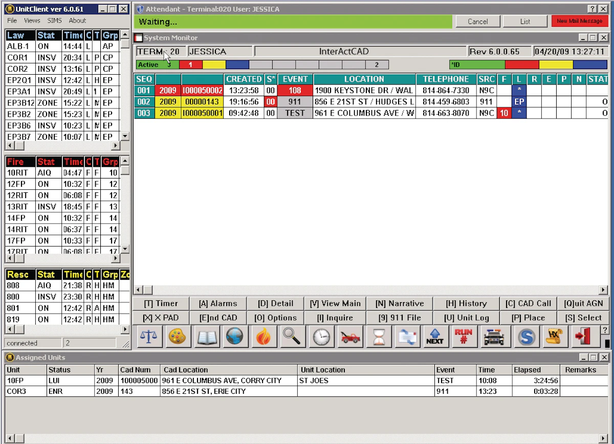 InterActCAD Version 6.2 From: INTERACT PUBLIC SAFETY SYSTEMS | Officer