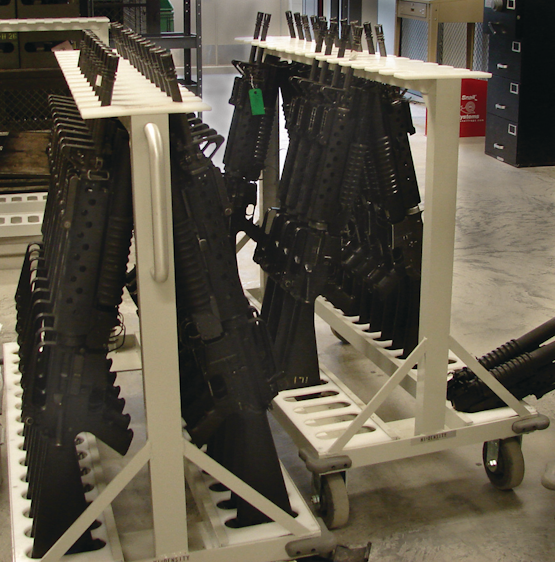 Weapons cart | Officer