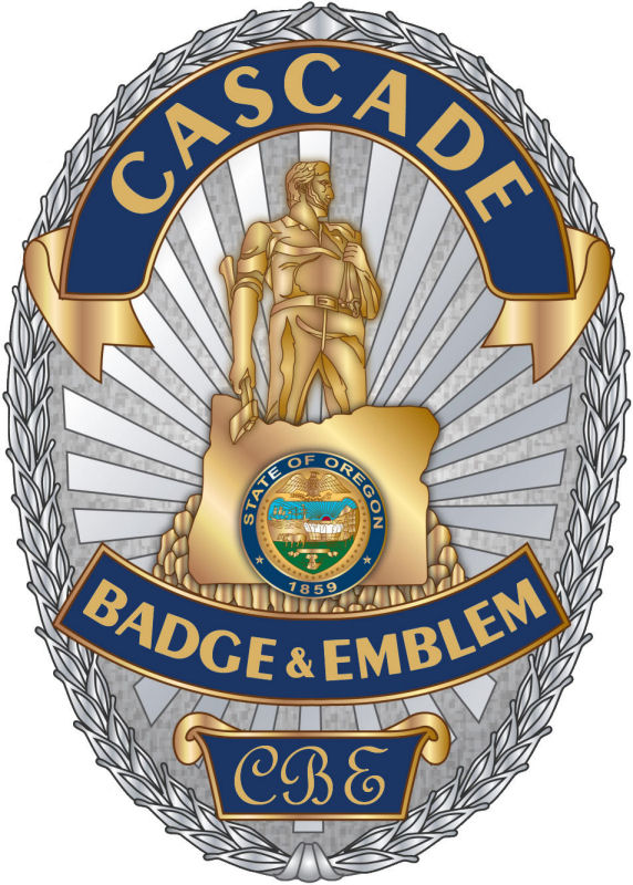 CASCADE BADGE & EMBLEM OF OREGON | Officer