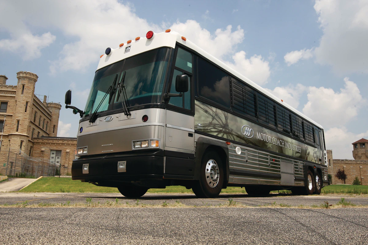 Inmate Security Transportation Vehicles From: Motor Coach Industries ...