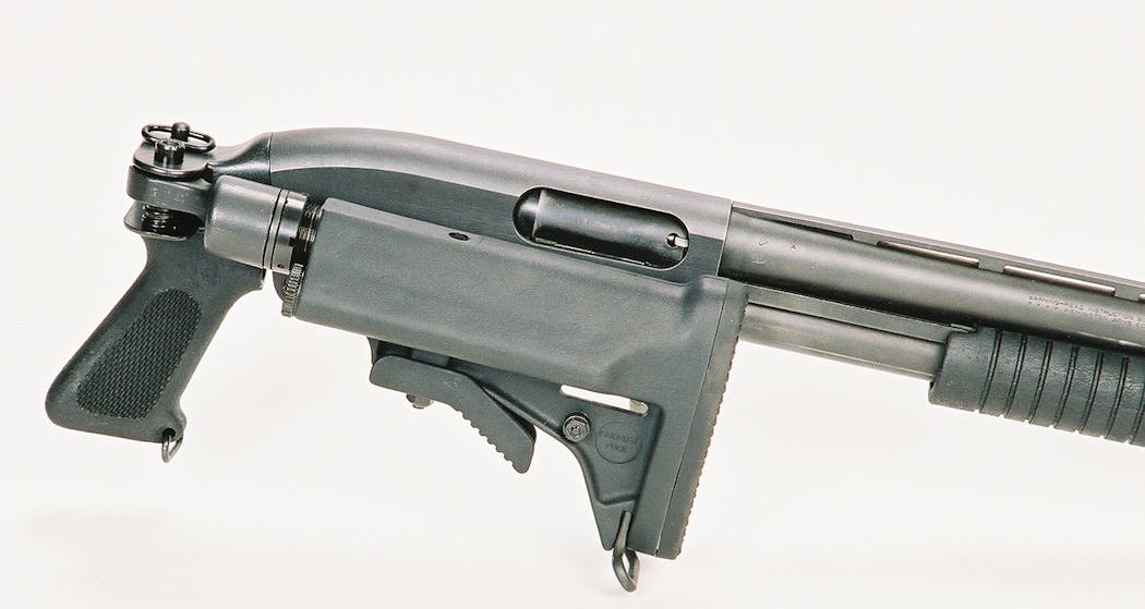 Rem 870 12 gauge Side Folding M4 Telescoping Stock | Officer