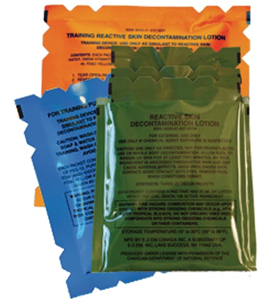 Reactive Skin Decontamination Lotion (RSDL) | Officer