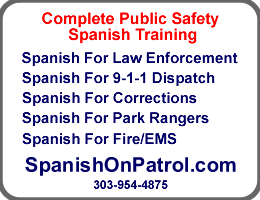 SPANISH ON PATROL | Officer
