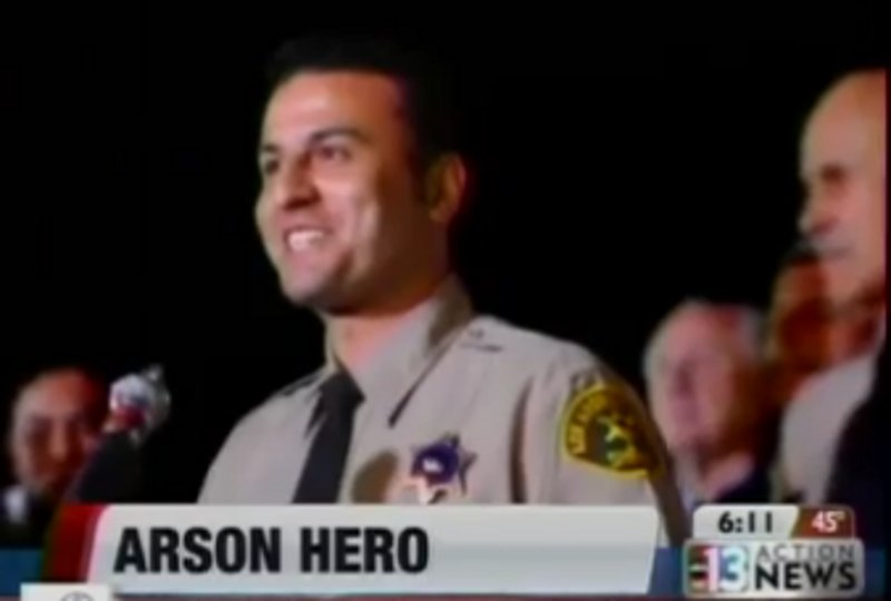 L.A. Arsonist Caught by Reserve Sheriff's Deputy | Officer