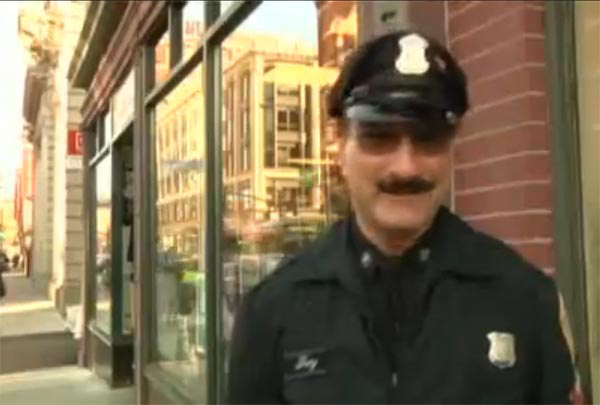 Cop Waves, Wiggles, Whirls Through Traffic | Officer