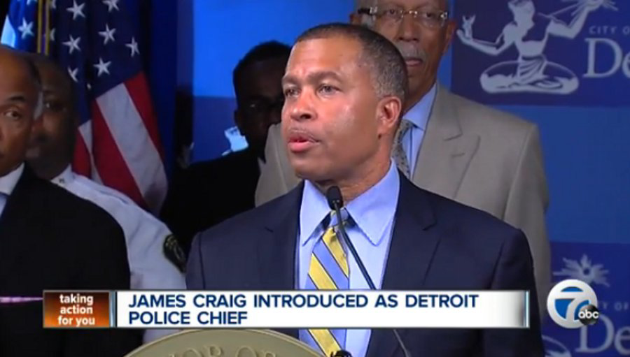 James Craig Introduced as Detroit Police Chief | Officer