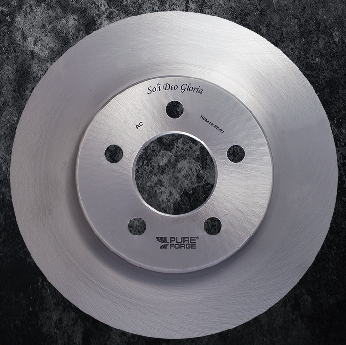 Atomic-Forged Brake Rotors | Officer