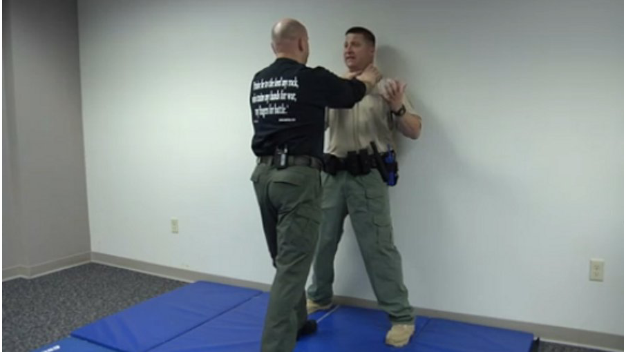Braced Choke Defense: Defensive Tactics | Officer