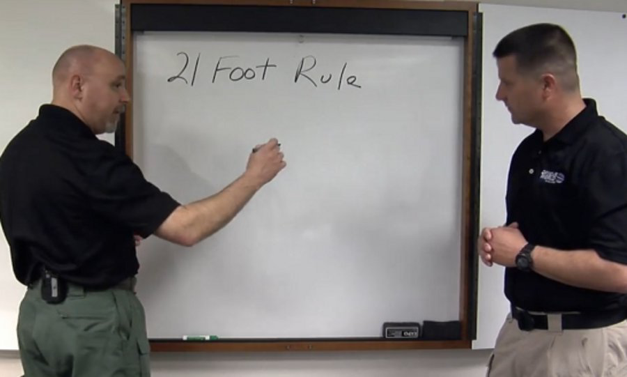 Tueller Drill: Defensive Tactics Technique | Officer