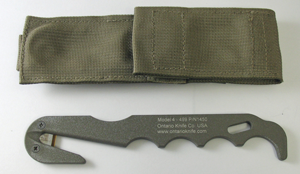 Ontario Knife Company Model 4 Strap Cutter | Officer