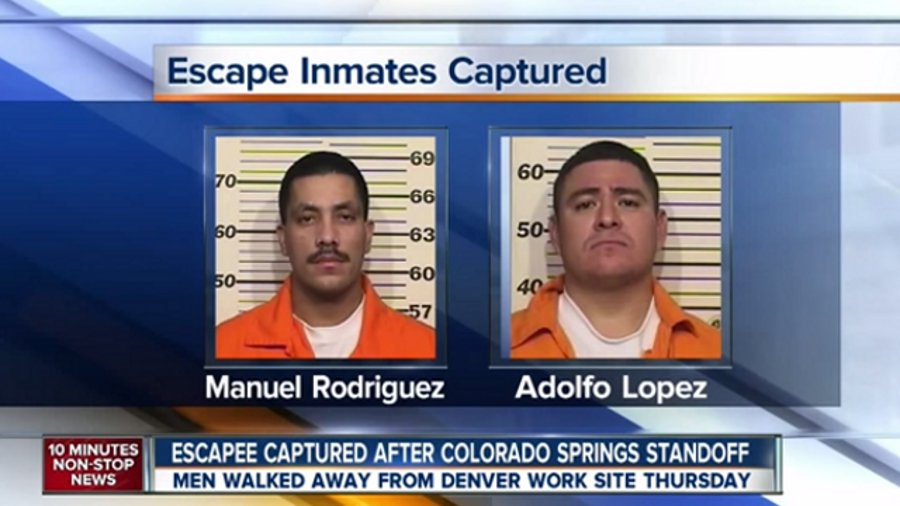 Two Escaped Convicts Captured in Colorado | Officer