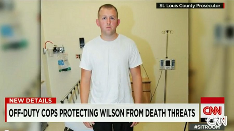 Police Protect Darren Wilson From Death Threats | Officer