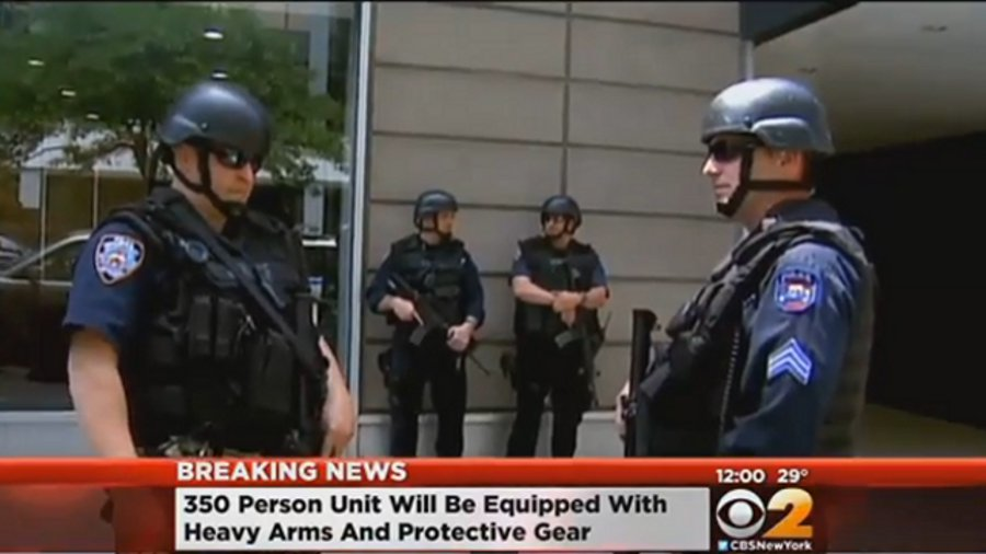 Bratton Unveils Plans For New Anti-Terror Police Unit | Officer