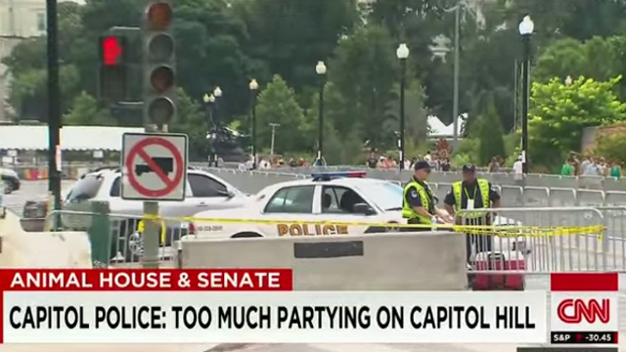 Police: Too Much Partying on Capitol Hill | Officer
