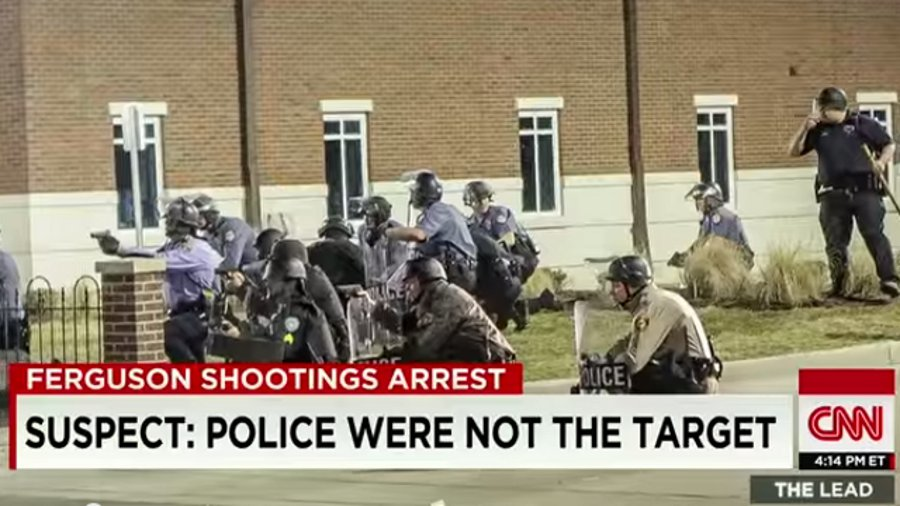 Ferguson Suspect: Police Not the Target | Officer