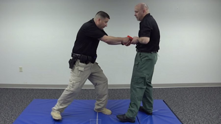 Rear Wrist Lock & Twist Lock: Defensive Tactics | Officer
