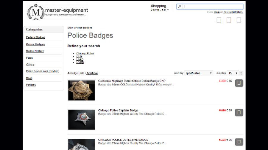 FBI Dismantles Website Selling Fake Police Badges | Officer