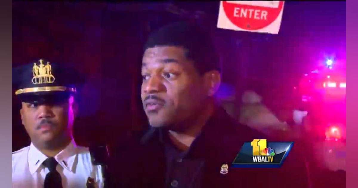 Baltimore Police Officer Shot Suspect Dead Officer