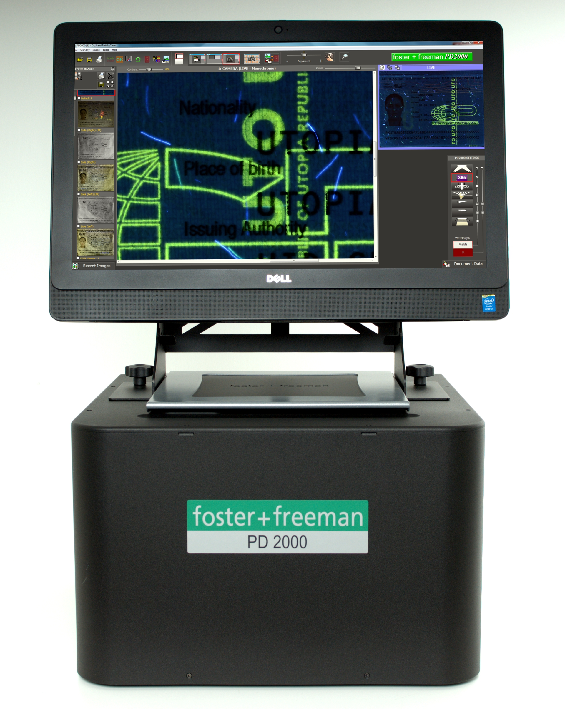 PD2000/FP Passport Scanner - Ultra HD Images in Seconds | Officer