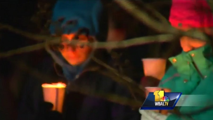 Candlelight Vigil Held for Fallen Maryland Deputies | Officer