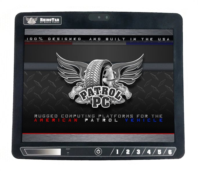 Patrol PC RhinoTab MI, a Portable Tablet MDT | Officer