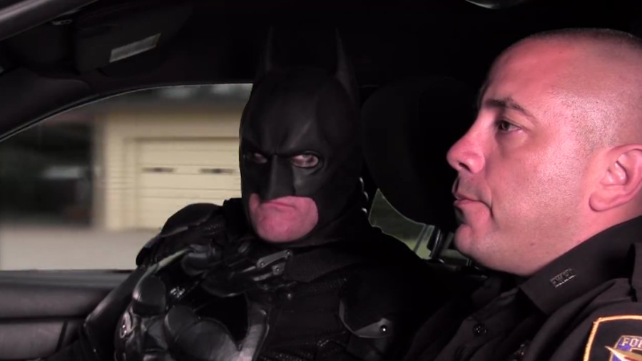 Batman Gives Cop a Hard Time in Recruitment Video | Officer