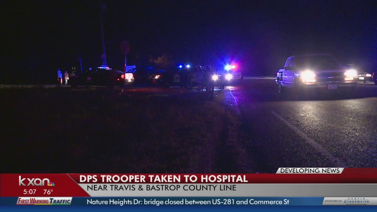 Texas Trooper Hospitalized After Traffic Stop | Officer