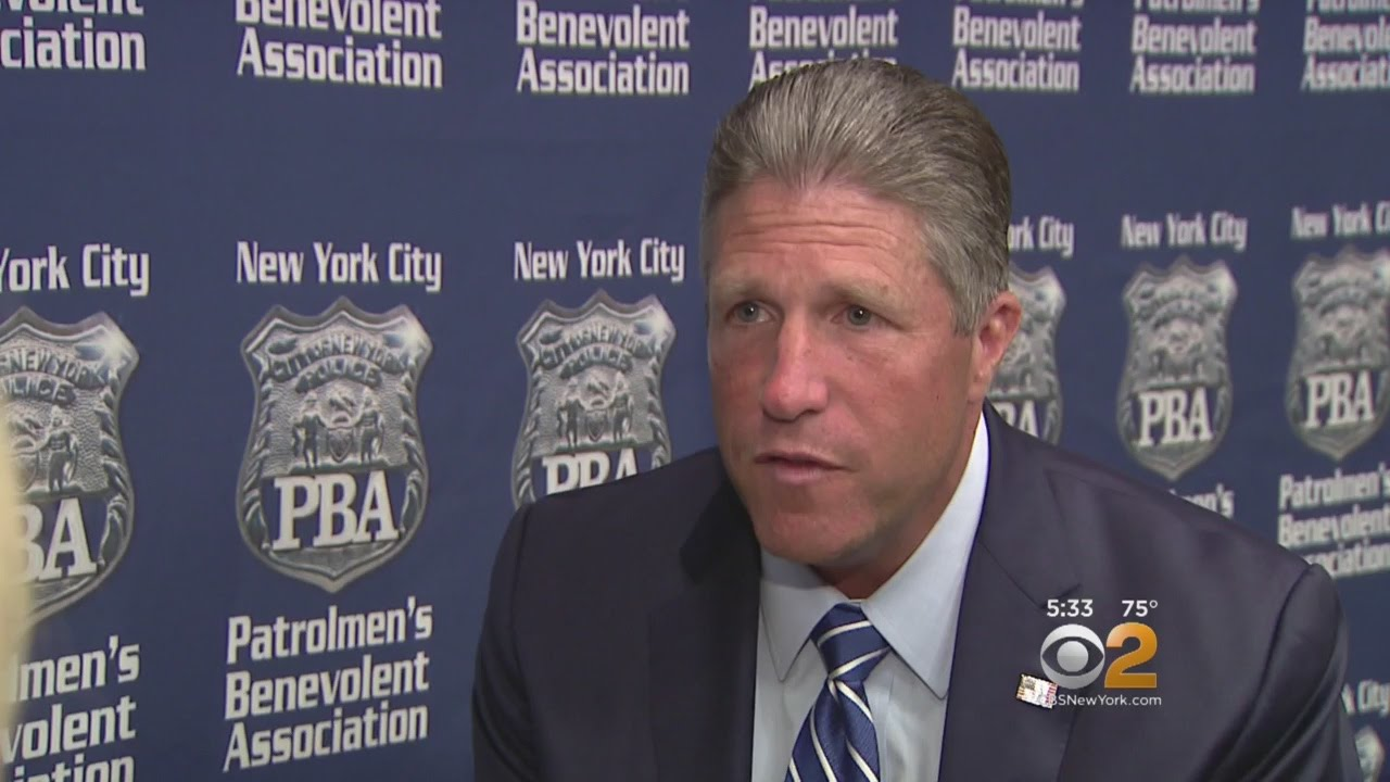 NYPD Union President Slams Mayor's Moves | Officer