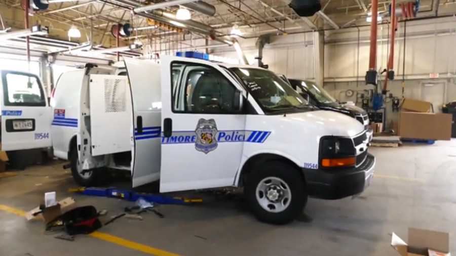 Baltimore Police Get New Transport Vans | Officer