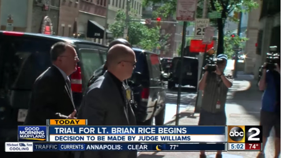 Trial Opens for Baltimore Police Officer | Officer