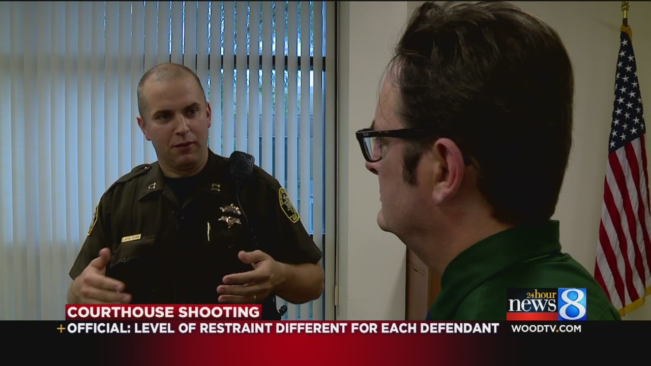 Security Under Scrutiny After Michigan Courthouse Shooting | Officer
