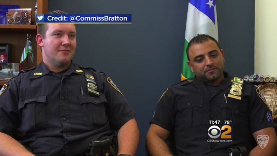 NYPD Officers Praised as Heroes | Officer