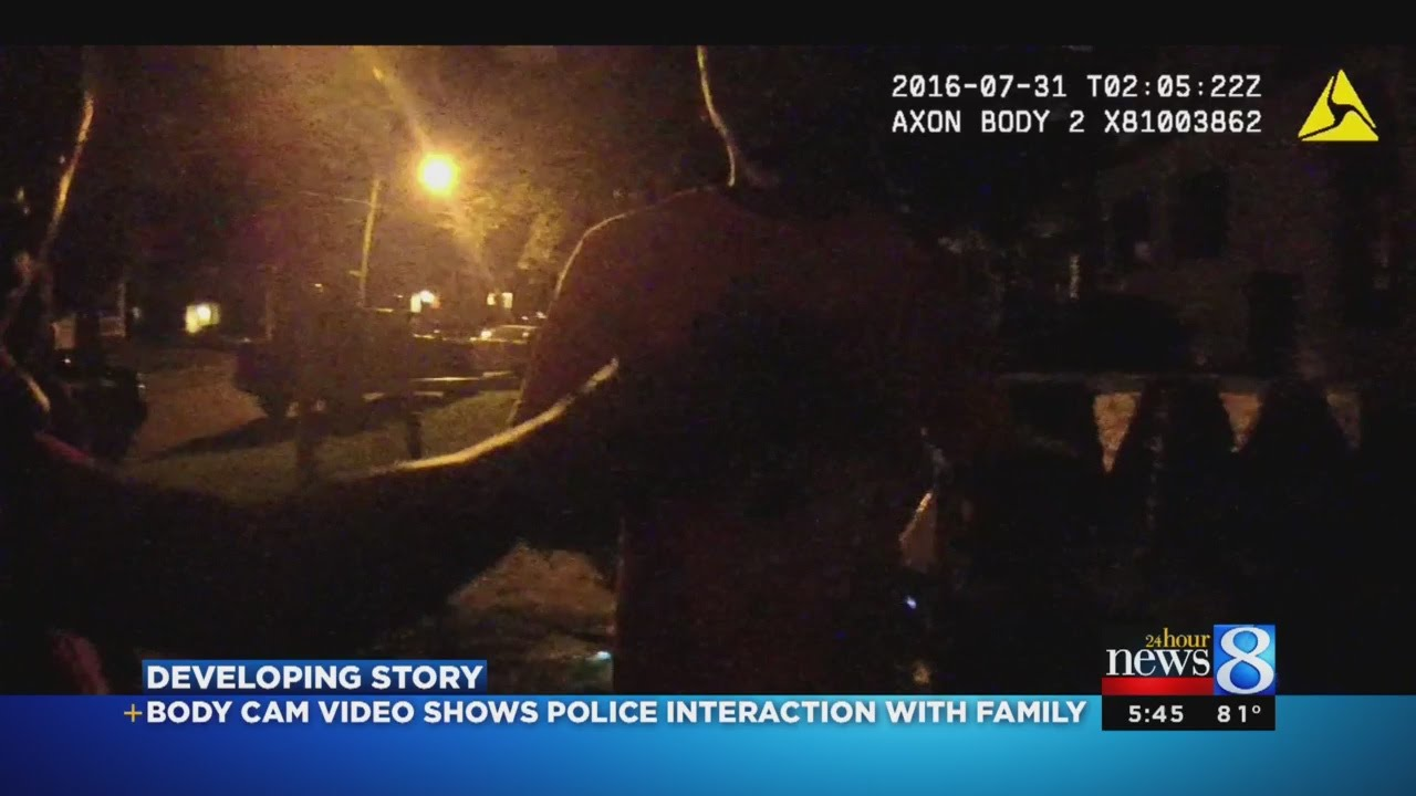 Michigan Police Release Video From Lost Body Camera | Officer