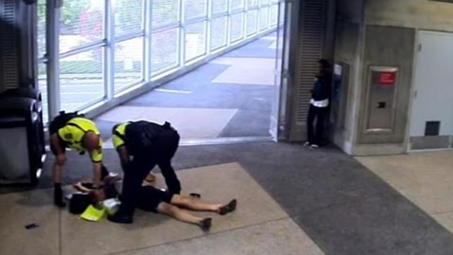 MARTA Police Officers Save Man's Life | Officer
