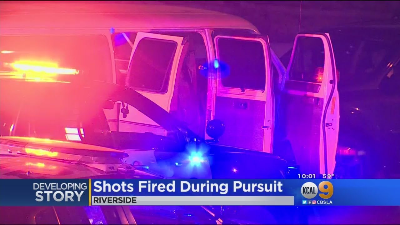 Suspect With Rifle Opens Fire on California Police Officers | Officer