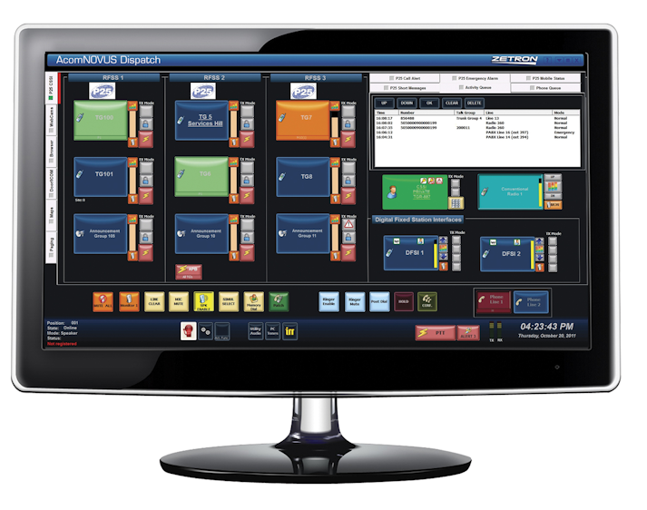 AcomNOVUS Console System | Officer