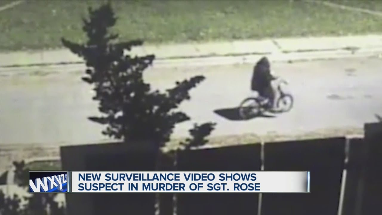 New video released of suspect in Sgt. Rose murder | Officer