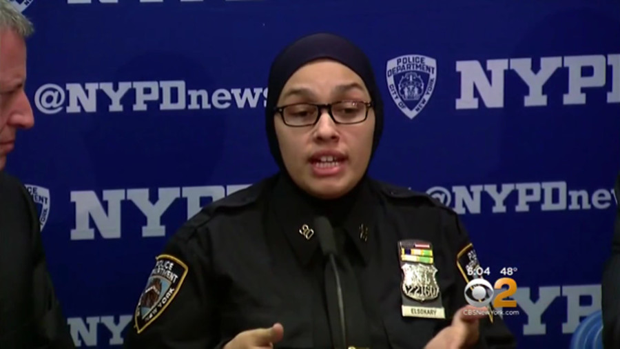 Muslim NYPD Officer Speaks Out After Alleged Hate Crime | Officer