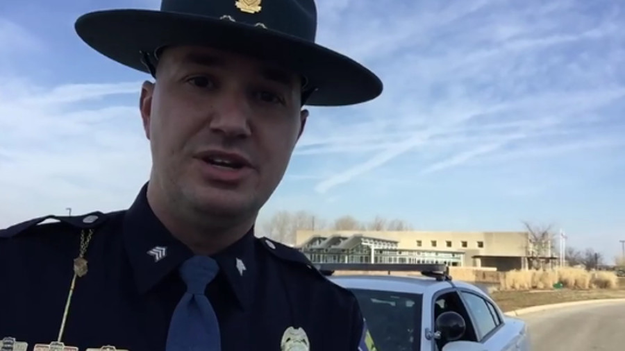 Indiana State Police Trooper's Video on Turn Signals Goes Viral | Officer