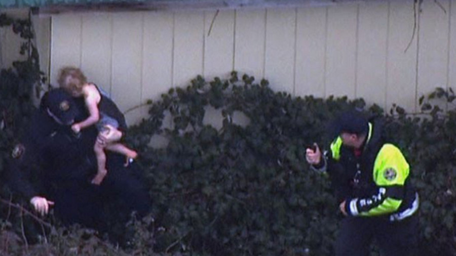Dramatic Video Shows Police Rescue of Missing 2-Year-Old | Officer