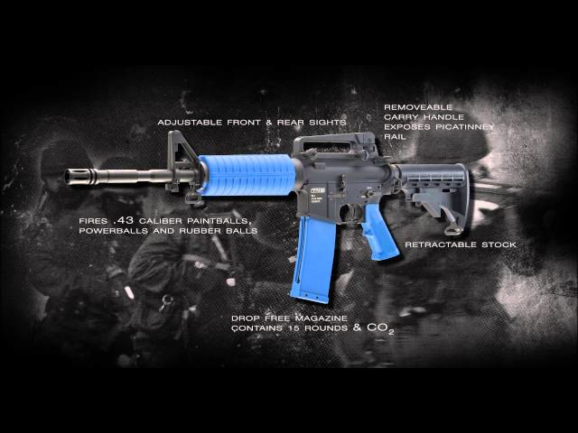 Training Rifle - The TM4 Training Marker Rifle by T4EGuns.com | Officer