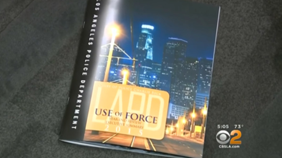 LAPD Hopes New Policy Will Reduce Police Shootings | Officer