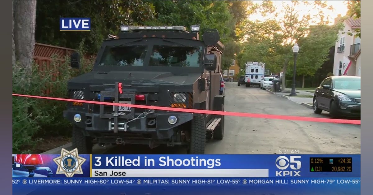 San Jose Double Homicide Suspect Dies In Armed Standoff | Officer San Jose Double Homicide Suspect Dies In Armed Standoff | Officer
