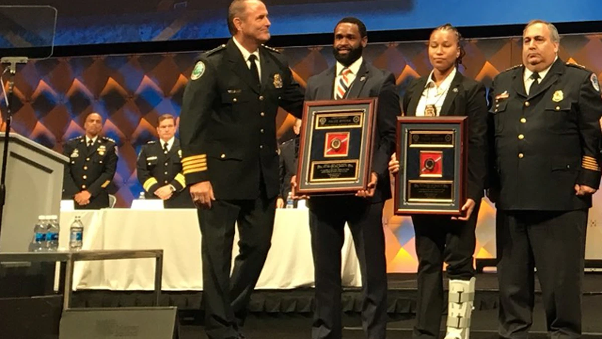 U.S. Capitol Police Special Agents Crystal Griner and David Bailey ...