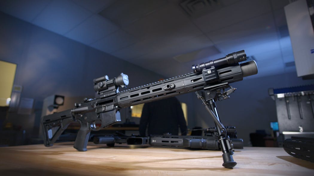 NCT4 handguard system for short-barreled suppressed AR-15 | Officer