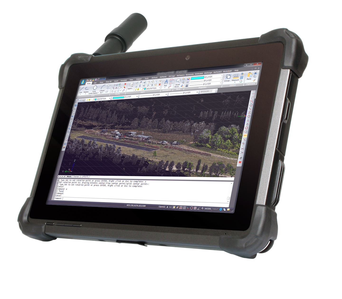 DT301t Rugged Real Time Kinematic RTK Satellite Navigation Tablet From ...
