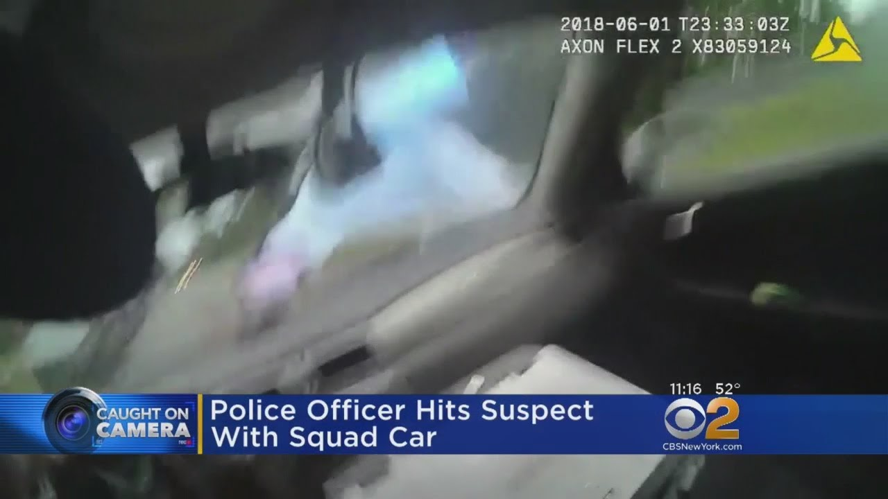 Video: Officer Hits Suspect With Patrol Car | Officer