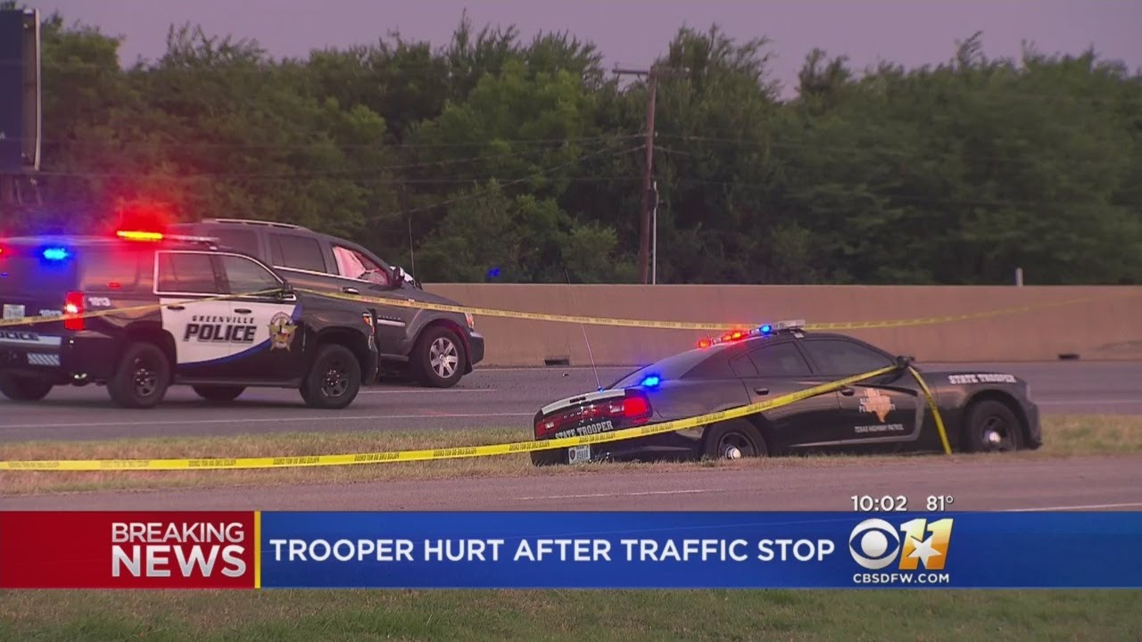 Texas Trooper Dragged by Driver During Traffic Stop | Officer